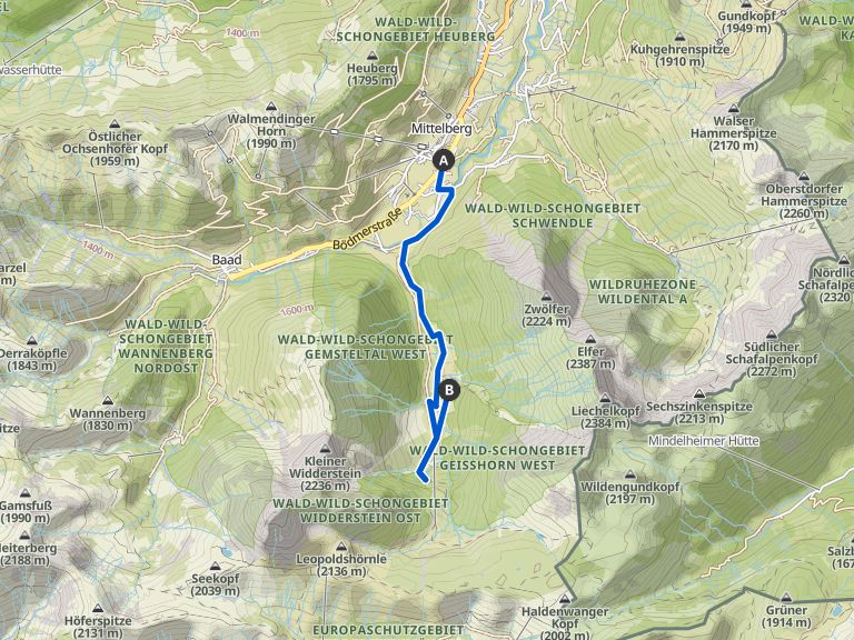 Gemsteltal Part 1 | Wanderung | Komoot